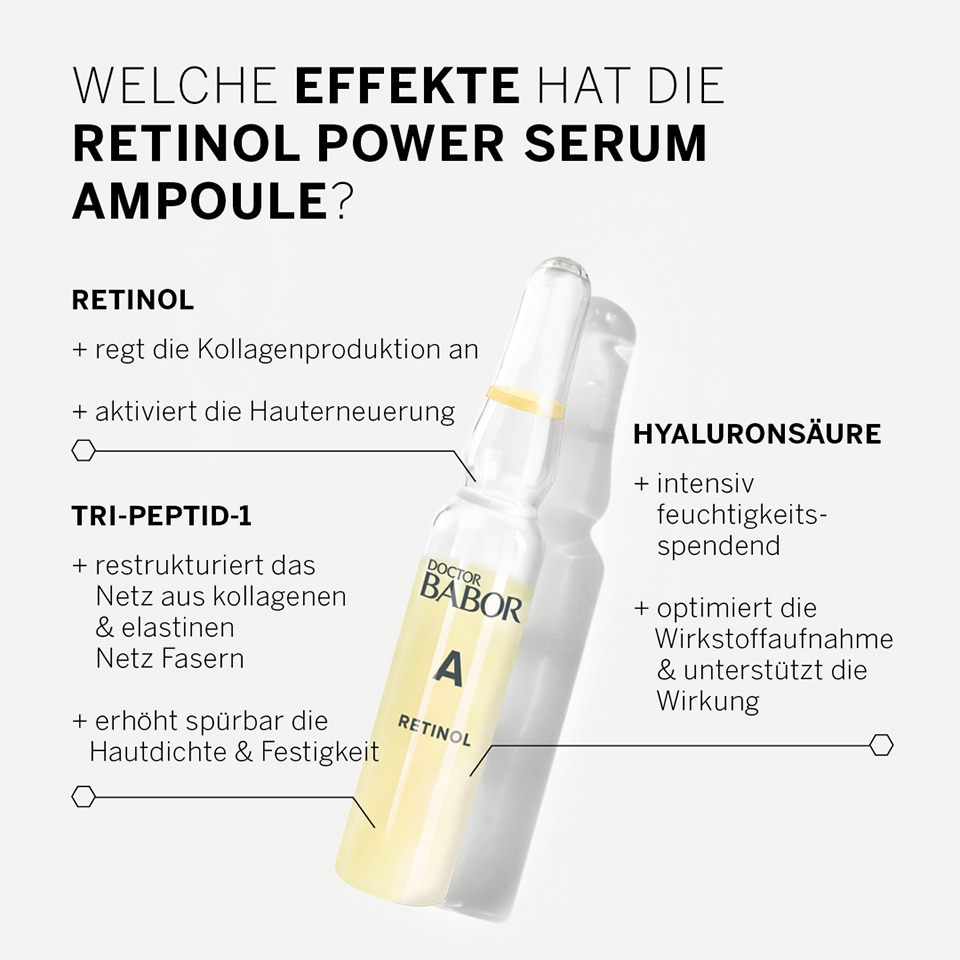 Retinol - der Anti-Aging Wirkstoff | von BABOR